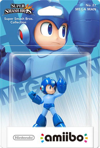 amiibo Super Smash Bros. Series Figure (Mega Man) for Wii U, New 3DS, New 3DS LL / XL, NSW