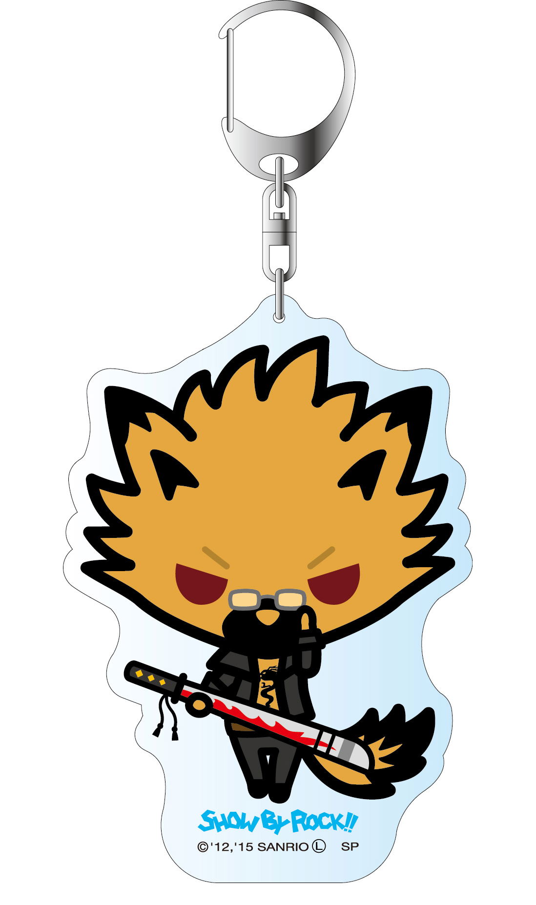 Show by Rock!! Deka Key Chain Simple Design Ver.: Yaiba