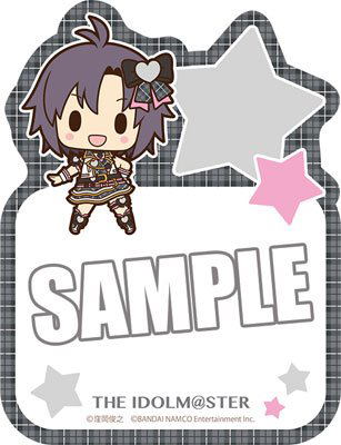 The Idolmaster Diecut Sticky: Kikuchi Makoto Mini Chara Ver.