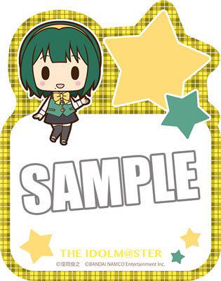 The Idolmaster Diecut Sticky: Otonashi Kotori Mini Chara Ver.