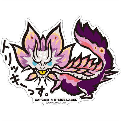CAPCOM x B-SIDE LABEL Sticker: Monster Hunter X Trickyssu