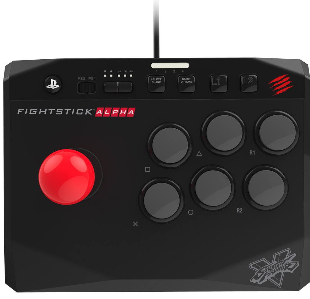 Street Fighter V Arcade FightStick Alpha for PlayStation 3, PlayStation 4