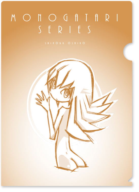 Monogatari Series A4 Clear File: Monogatari Series Ver. 2