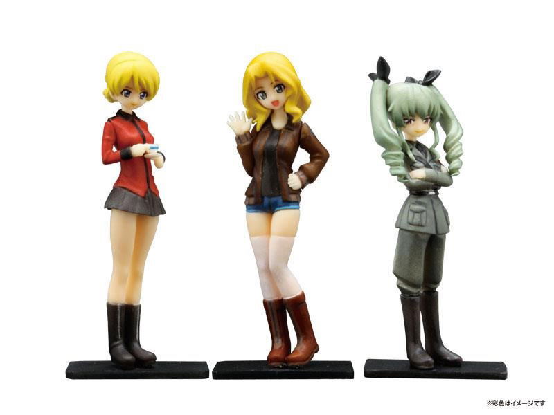 Girls und Panzer 1/35 Scale Resin Kit: Captain Figure Set (Re-run)