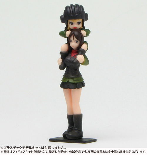 Girls und Panzer 1/35 Scale Resin Kit: Pravda High School Figure Set ...