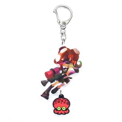Splatoon Acrylic Key Chain with Squid Rubber: Octoling - Bitcoin ...