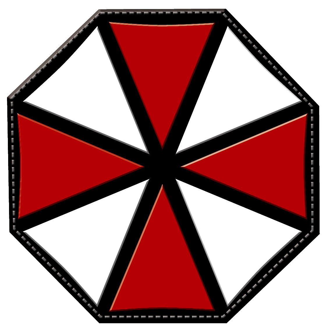 BIOHAZARD PVC Patch: Umbrella