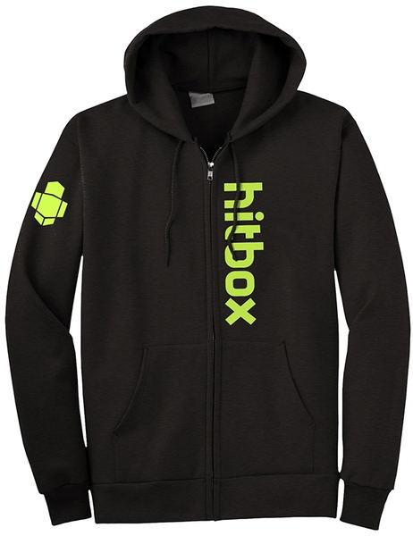 Hitbox Zipper Hoodie Font (L Size)