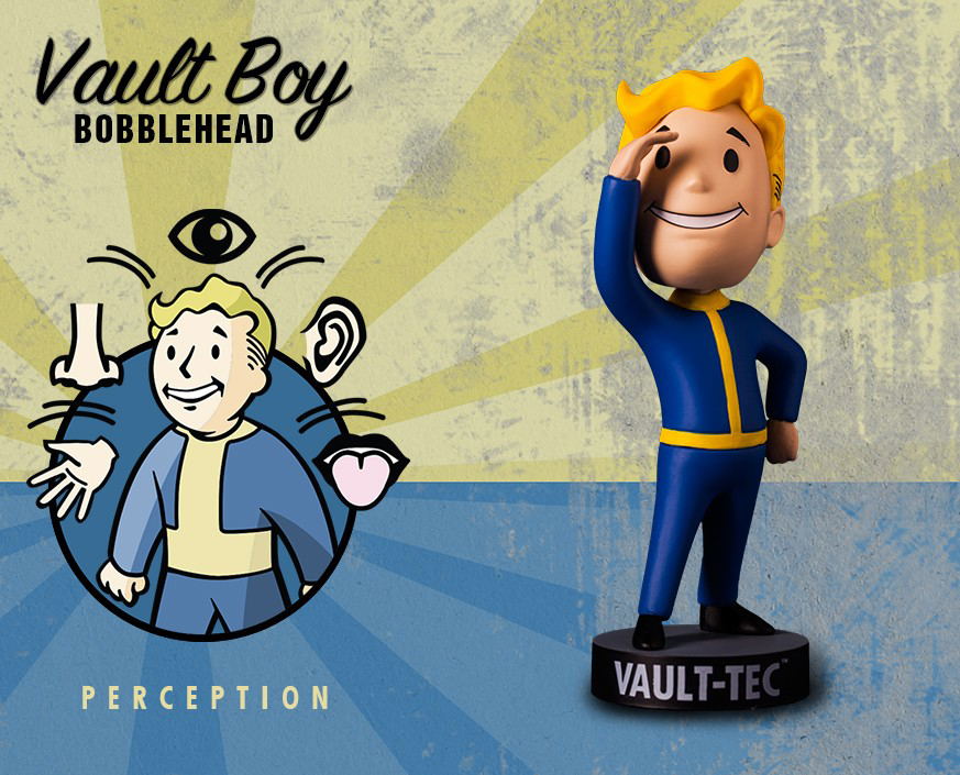 Fallout 4 Vault Boy 111 Bobbleheads Series One: Perception