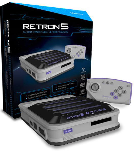 Hyperkin RetroN 5 Gaming Console (Gray)