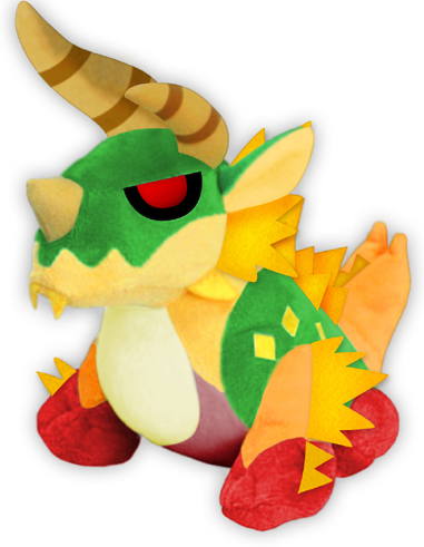 Monster Hunter X Monster Plush: Thunderlord Zinogre
