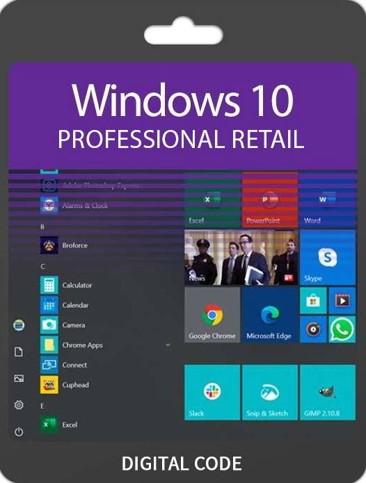 Windows 10 Pro Retail DOUBLE COINS Windows 10 digital