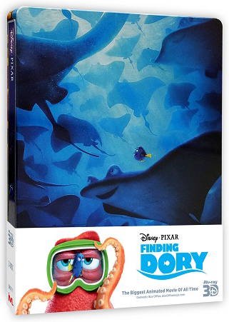 Finding Dory 3D+2D+Bonus (3-Disc Steelbook)