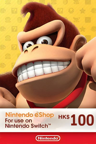 Nintendo eShop Card 100 HKD | Hong Kong Account digital for Nintendo ...