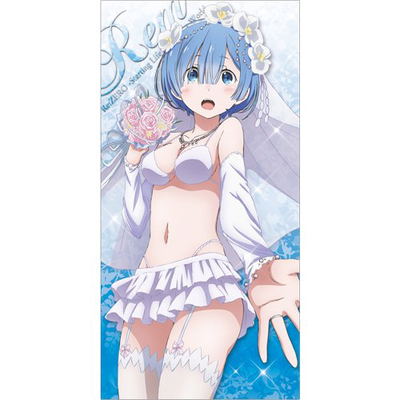 Re:Zero Kara Hajimeru Isekai Seikatsu 120cm Big Towel: Wedding Rem