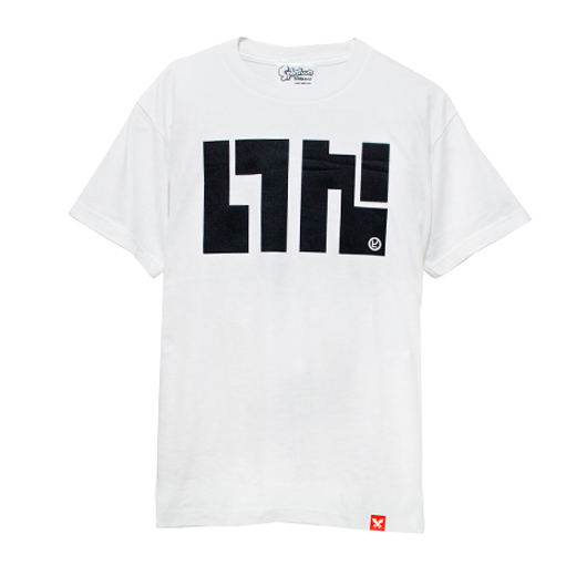 Splatoon - Ika Logo T-shirt White (L Size)