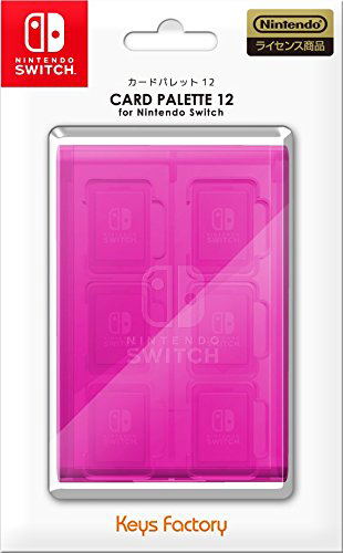 Nintendo Switch Card Palette 12 (Pink) for Nintendo Switch, Nintendo ...