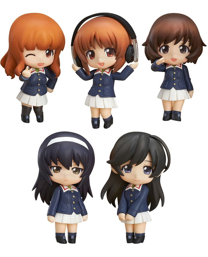 Nendoroid Petite: Girls und Panzer - Ankou Team Ver. (Set of 5 pieces)