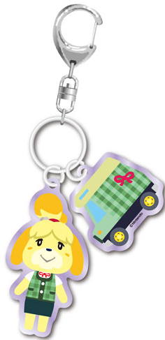 Animal Crossing Acrylic Keychain: Isabelle