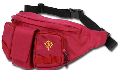 Mobile Suit Gundam Char Suited Zaku Waist Bag