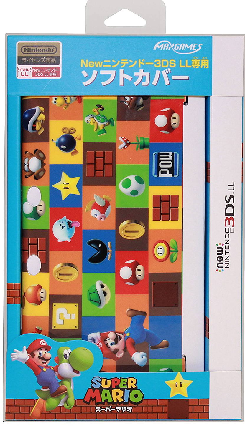 Hard Cover for New 3DS LL - Super Mario (Green) for New Nintendo 3DS LL ...