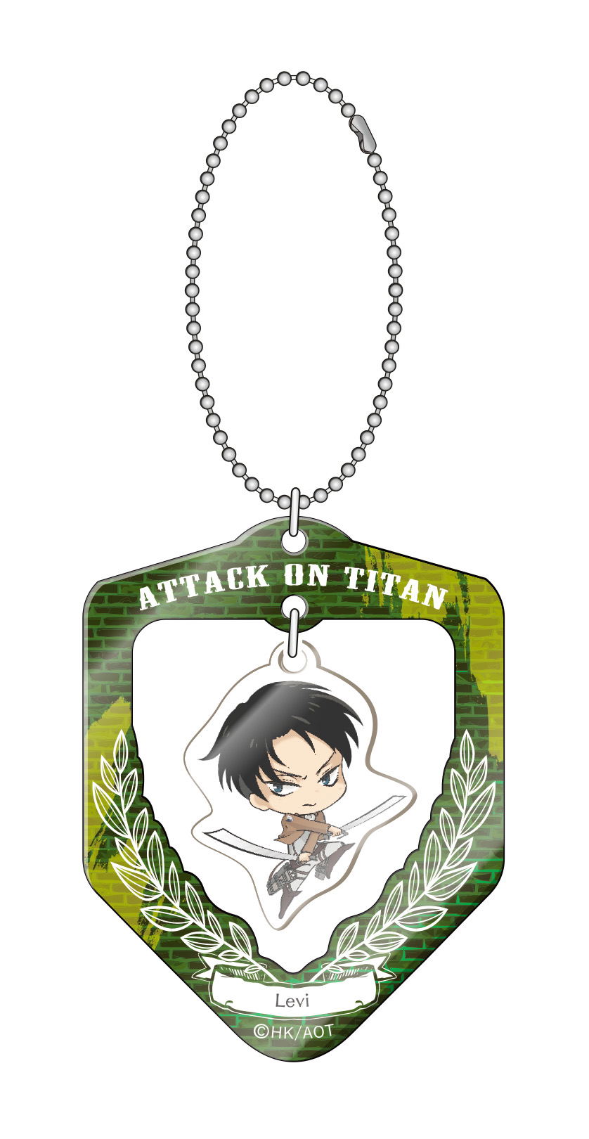 Attack on Titan Furifuri Keychain: Levi