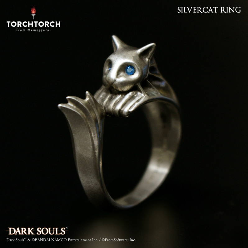 Dark Souls × TORCH TORCH / Ring Collection: Silvercat Ring Men's L / 21