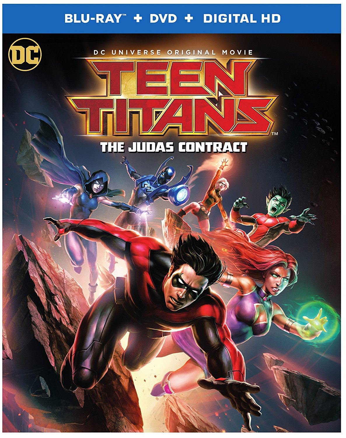 Teen Titans: The Judas Contract [Blu-ray+DVD+Digital HD]