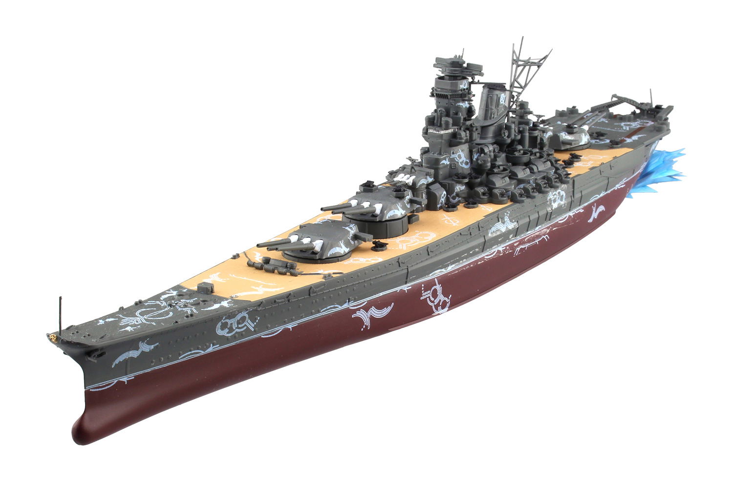 Phantasy Star Online 2 1/700 Scale Model Kit: Phantom Battleship Yamato