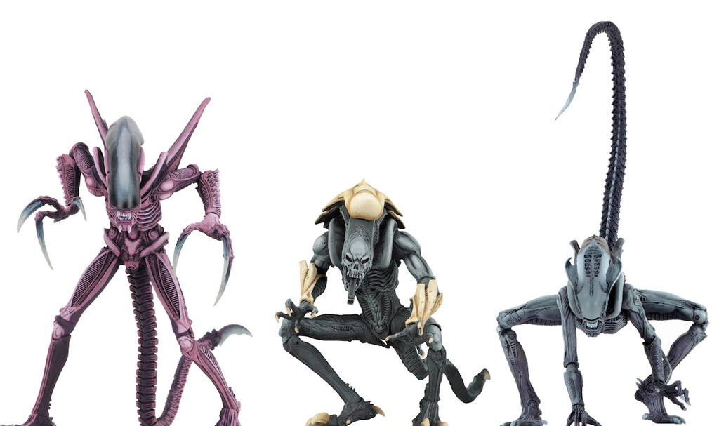 Alien vs Predator Action Figure: Alien Arcade Ver. (Set of 3 pieces)