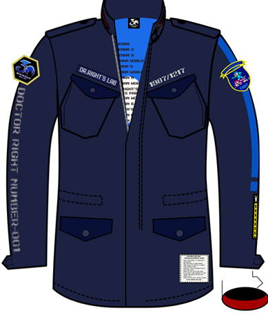Mega Man - 30th Anniversary Jacket M-65 (Megaman Rockman Go!) Model (S ...
