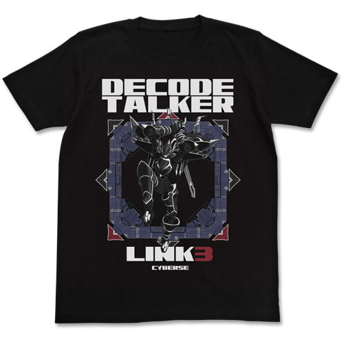 Yu-Gi-Oh! Vrains - Decode Talker T-shirt Black (M Size)