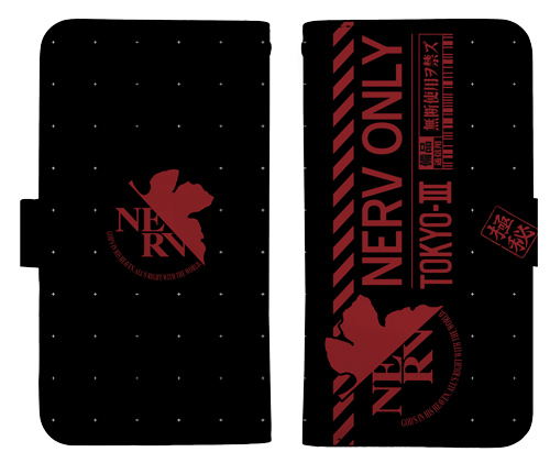 Neon Genesis Evangelion Book Style Smartphone Case 138: NERV for iPhone