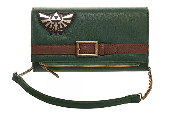 Nintendo Legend Of Zelda Foldover Clutch Purse