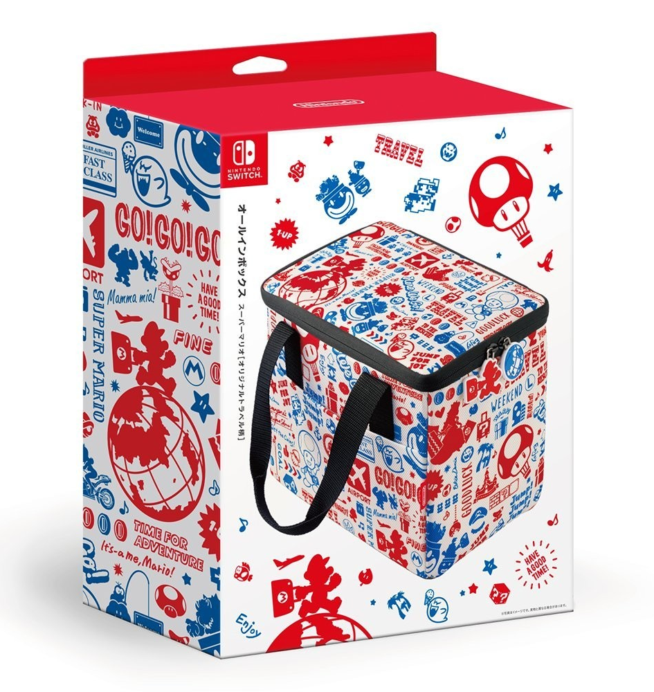 Super Mario All-in Box for Nintendo Switch (Travel Pattern) for ...