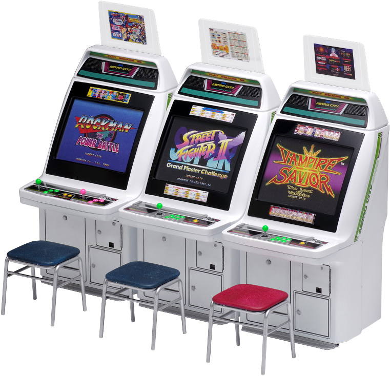 Capcom Titles 1/12 Scale Plastic Model Kit: Astro City Arcade Game Machine