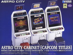 Capcom Titles 1/12 Scale Plastic Model Kit: Astro City Arcade Game Machine