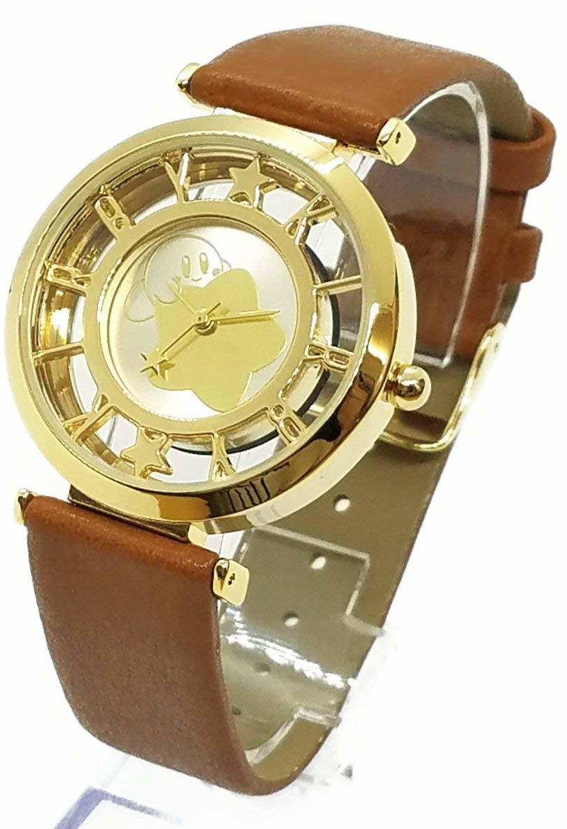 Kirby Star Wrist Watch - Brown Strap
