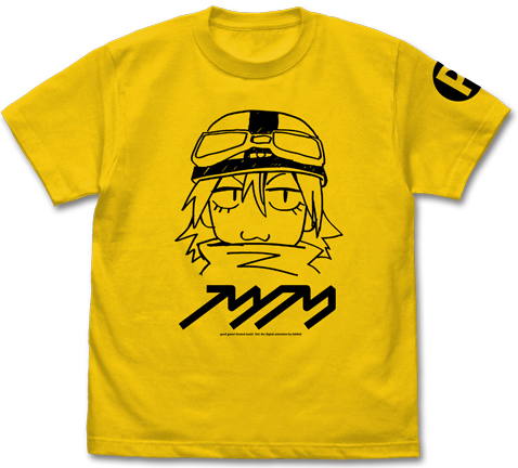 Fooly Cooly - FLCL Haruko T-shirt Canary (Yellow | Size L)