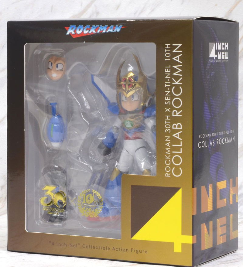 4inch-nel Mega Man 30th Anniversary x Sentinel 10th Anniversary ...