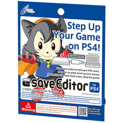 CYBER Save Editor for PlayStation 4 for PlayStation 4, PlayStation 4 Pro