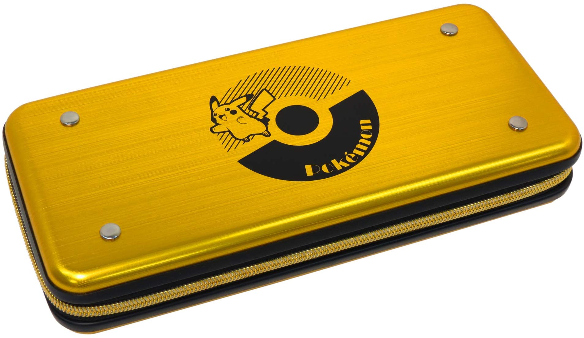 Pikachu Alumi Case for Nintendo Switch (Gold) for Nintendo Switch