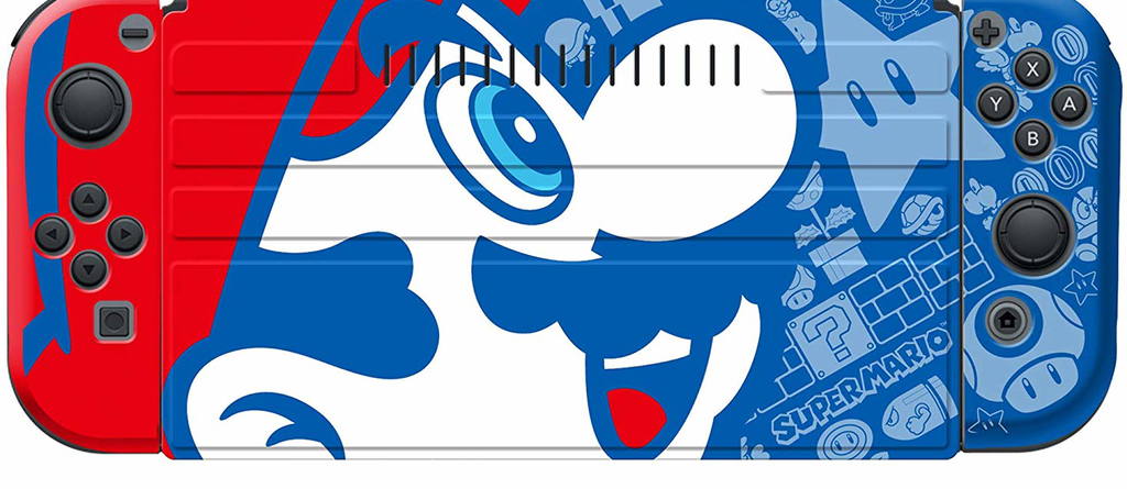 Super Mario Protector Set Collection for Nintendo Switch (Mario) for ...