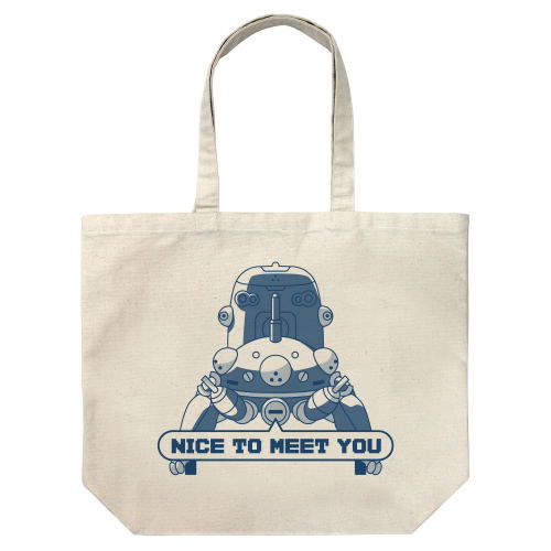 Ghost In The Shell: Stand Alone Complex - Tachikoma Large Tote Bag Natural