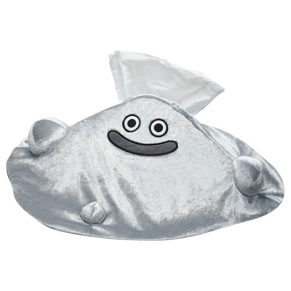Dragon Quest Smile Slime Plush Tissue Cover - Hagure Metal
