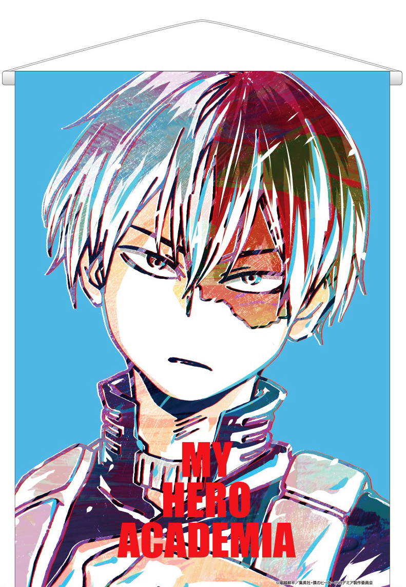 My Hero Academia Ani-Art Wall Scroll: Shoto Todoroki (Re-run)