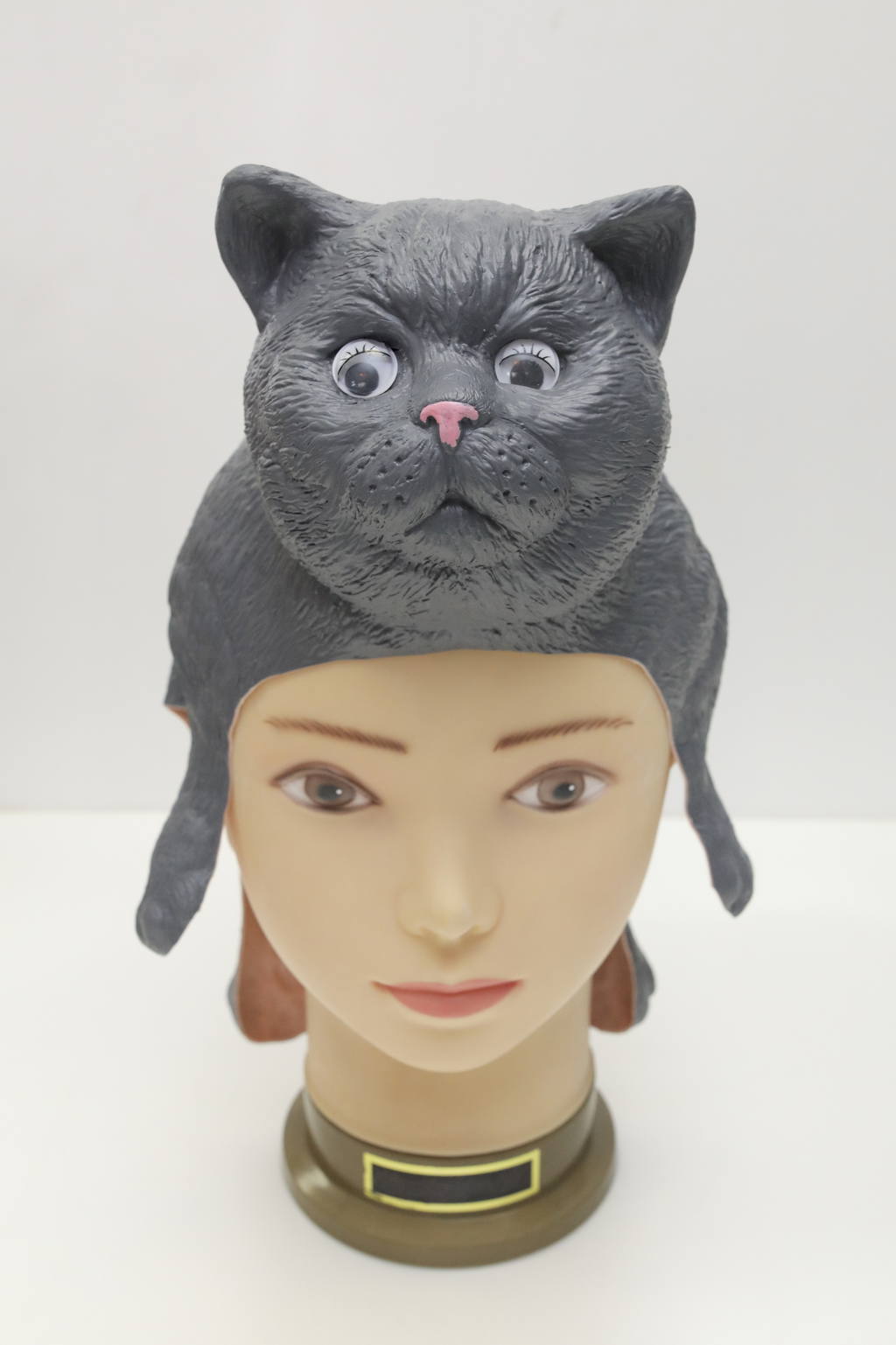 Cat Hat Costume Gray