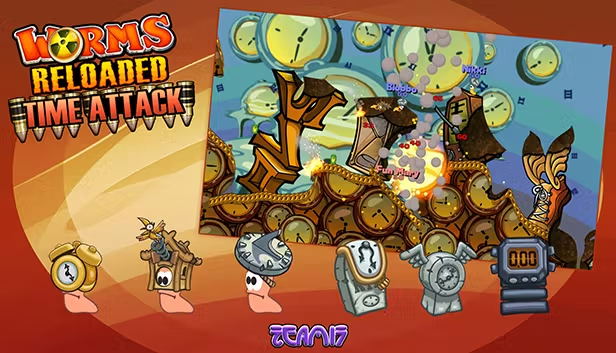 Worms Reloaded: Time Attack Pack (DLC) STEAM DLC digital for Windows