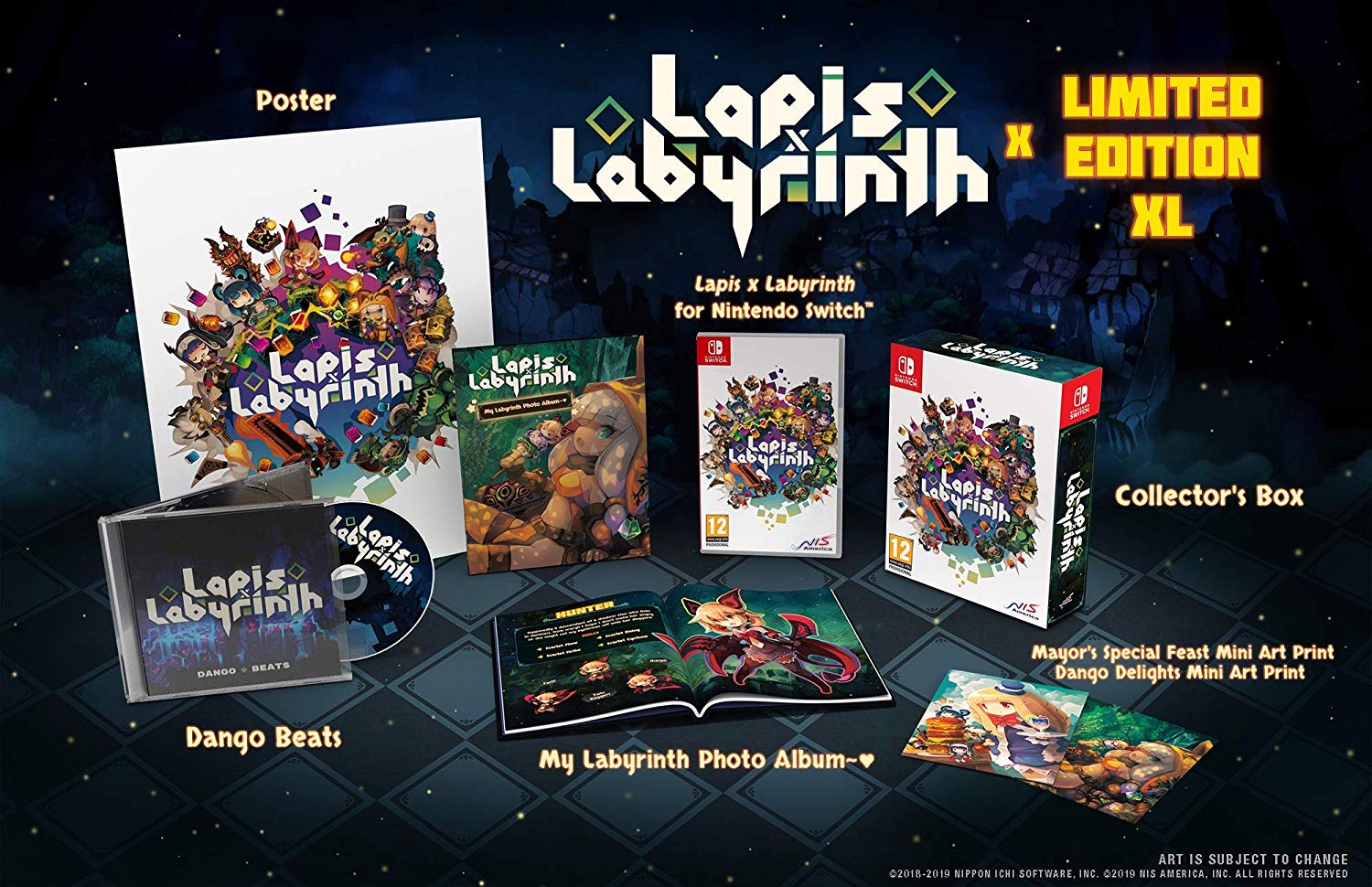Lapis x Labyrinth [Limited Edition XL] for Nintendo Switch, Nintendo ...