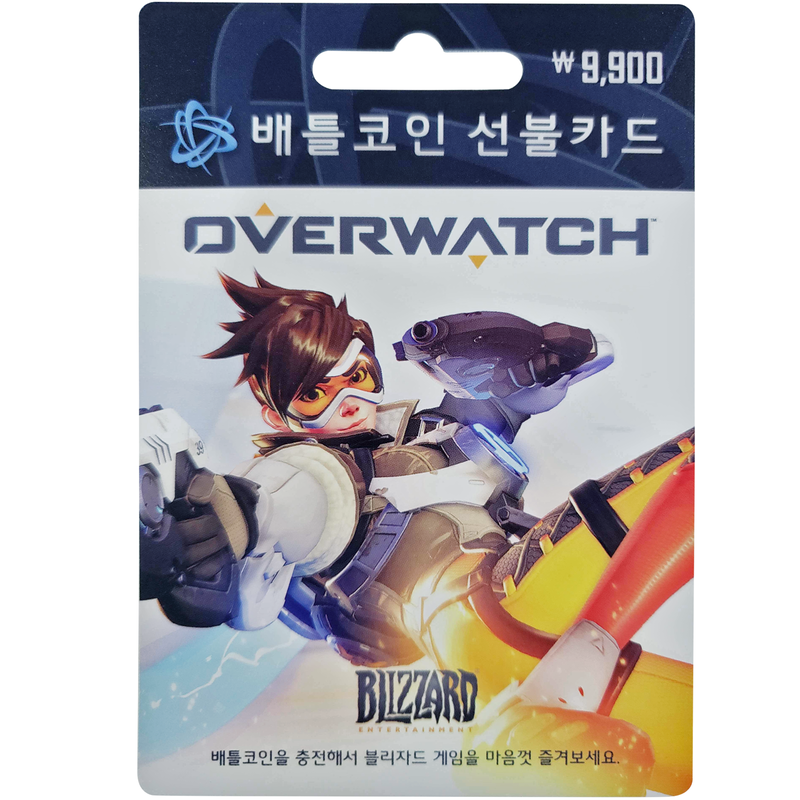 Blizzard Gift Card (9900 WON) | Battle.net Korean Account Only digital